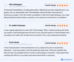 Technoloader Recognized by GoodFirms as the Best Company to Work With