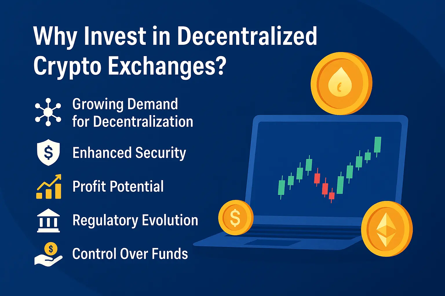 Top 10 Decentralized Crypto Exchanges to Consider in 2025
